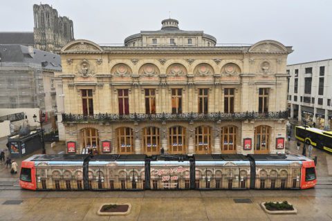 Illustration des 150 ans de l’Opéra de Reims - Atelier michel jolyot